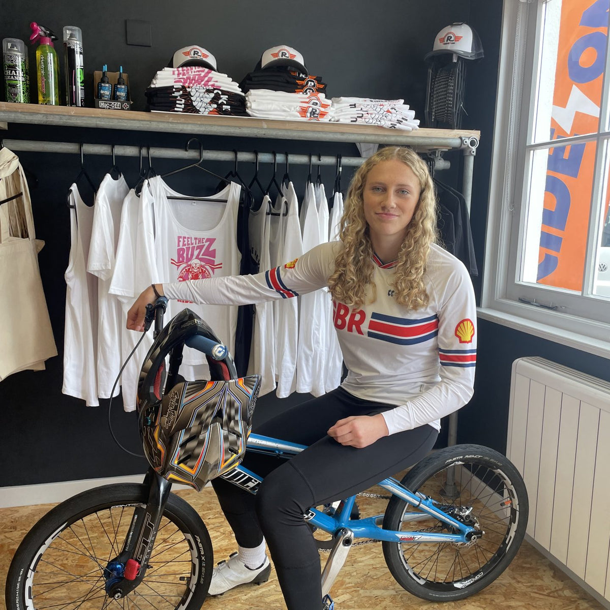 RideOn Sponsors Junior Elite BMX Rider Competing in 2023 UCI Cycling W